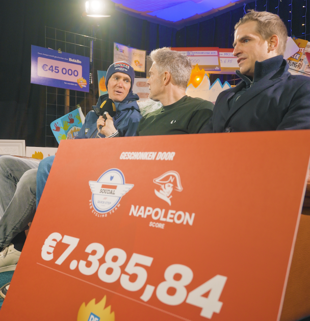 Napoleon and Soudal Quick-Step help cyclists raise over €7000 for De ...