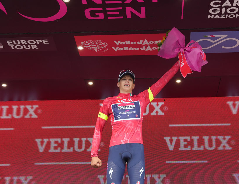 Paul Magnier wins GiroNextGen red jersey | Soudal Quick-Step Pro ...