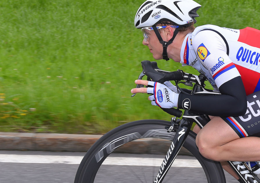 Top 20 for Vakoč in Tour de Suisse time trial | Soudal Quick-Step Pro ...