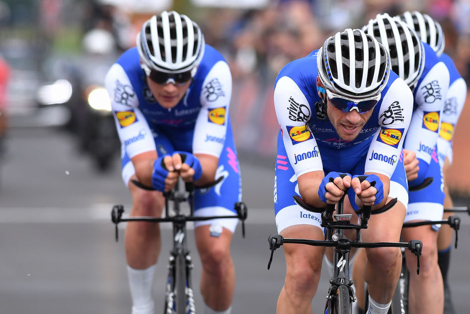 Hammer Series: Quick-Step Floors ride solid TTT | Soudal Quick-Step Pro ...